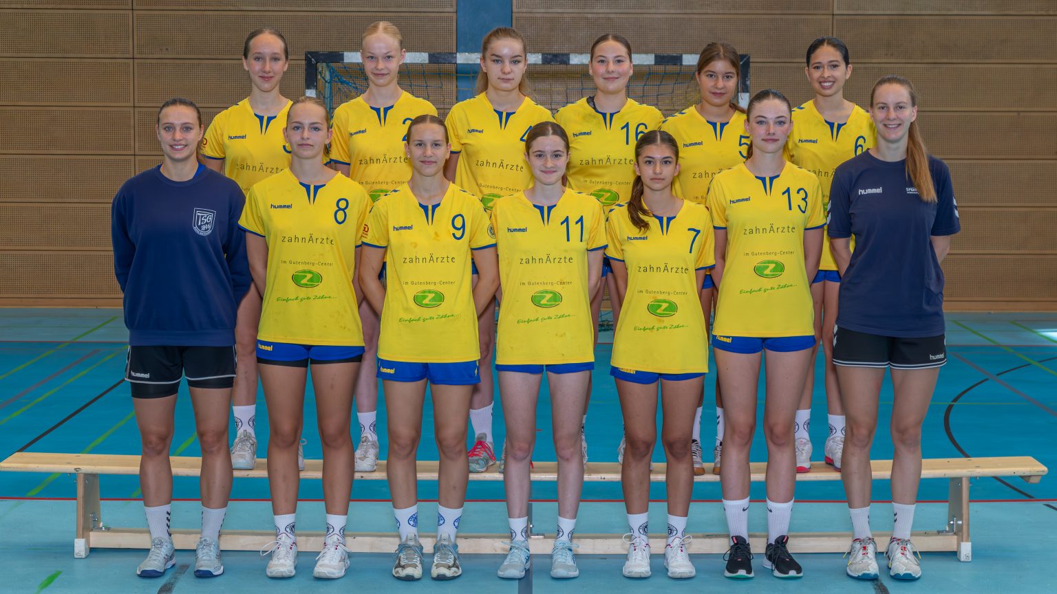 weibliche B Jugend – TSG 1846 Mainz – Bretzenheim e.V. | Abteilung Handball